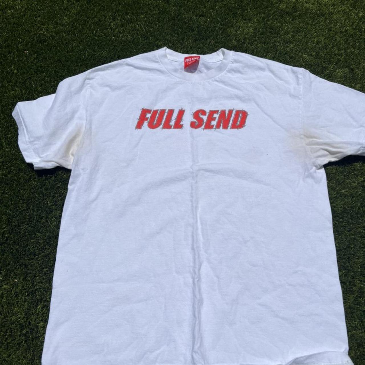 Full Send Wire Tee. Nelk Boys OG merch drop. Worn... | Depop