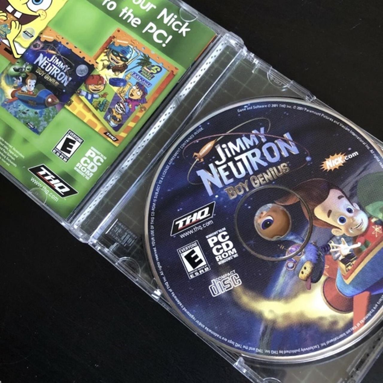 Vintage Jimmy Neutron Boy Genius Game THQ PC... - Depop