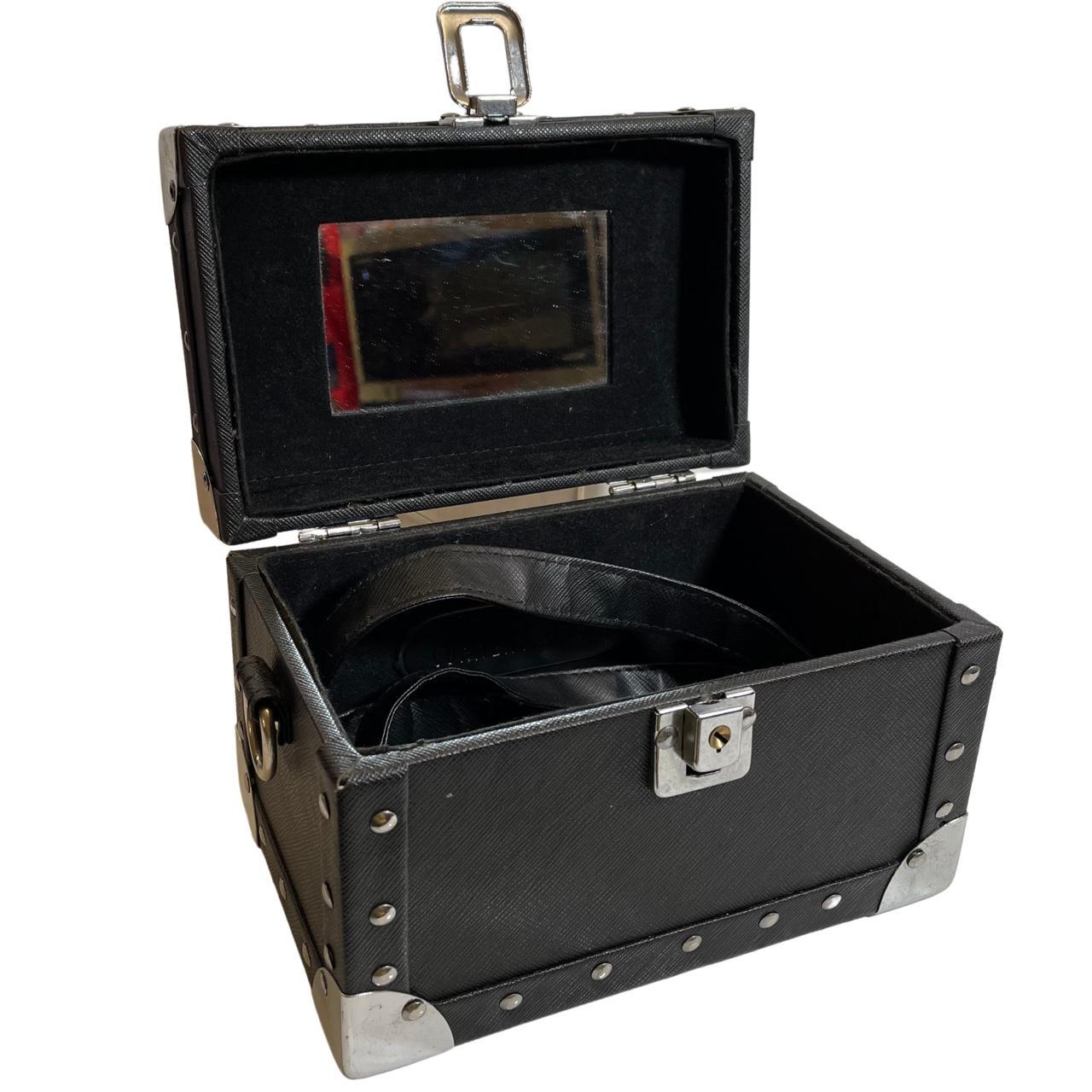 AMAZING AND HTF 90s mall goth punk grunge BOX PURSE... - Depop