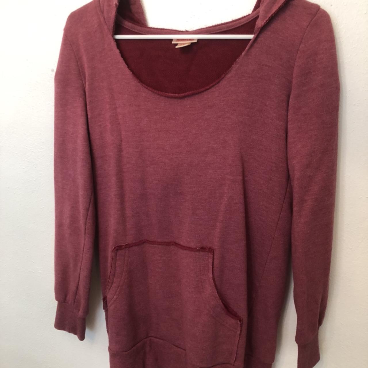 Mossimo hoodie wide neck. - Depop