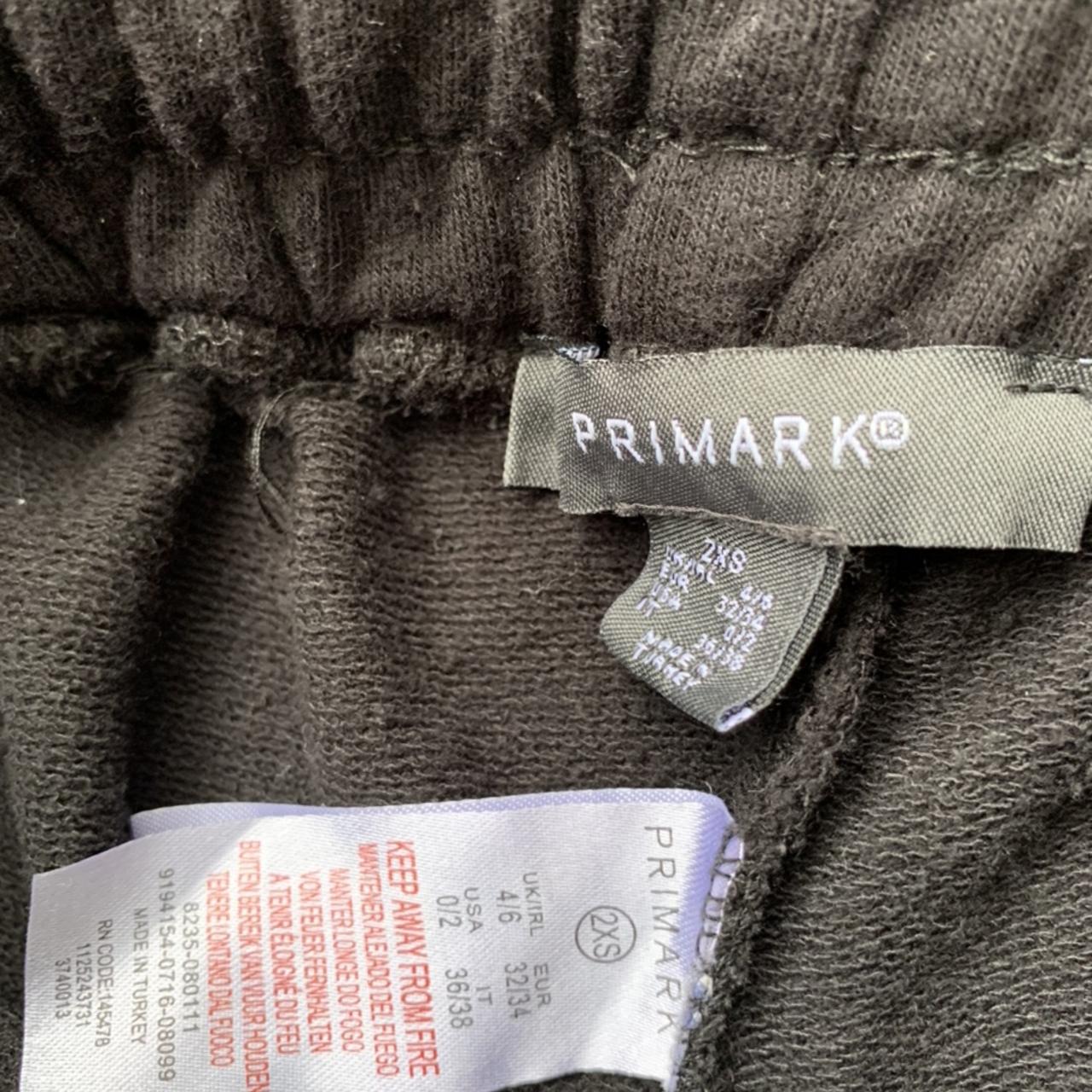 Primark Black jogging shorts Size 2xs Worn but... - Depop