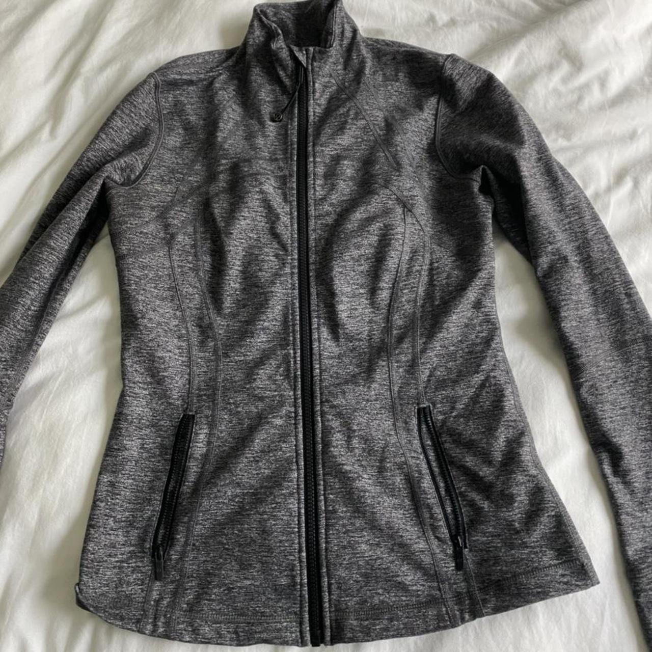 Lululemon Define jacket in gray color no damage or... - Depop