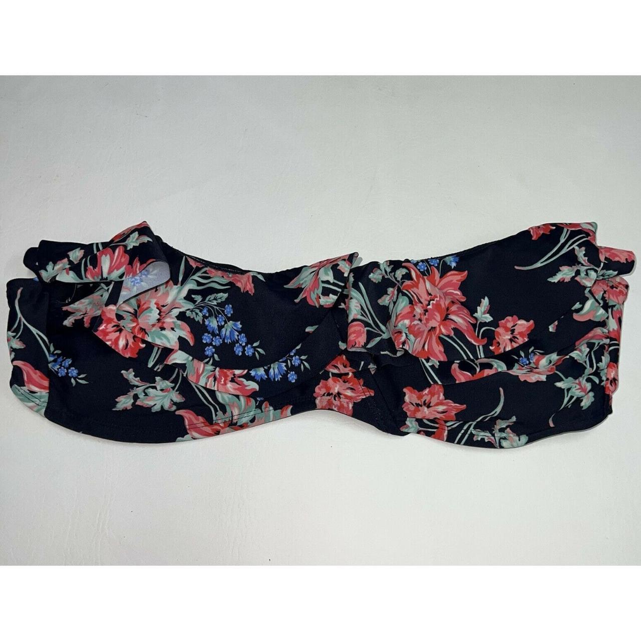 Converse Women's Black and Pink Bikini-and-tankini-tops | Depop