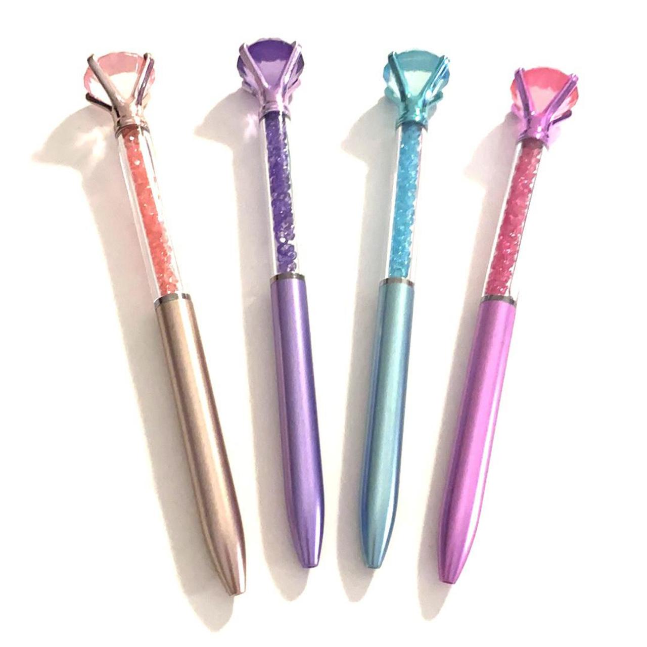 Faux Diamond Gemstone Pens Lot of 4 These elegant... - Depop