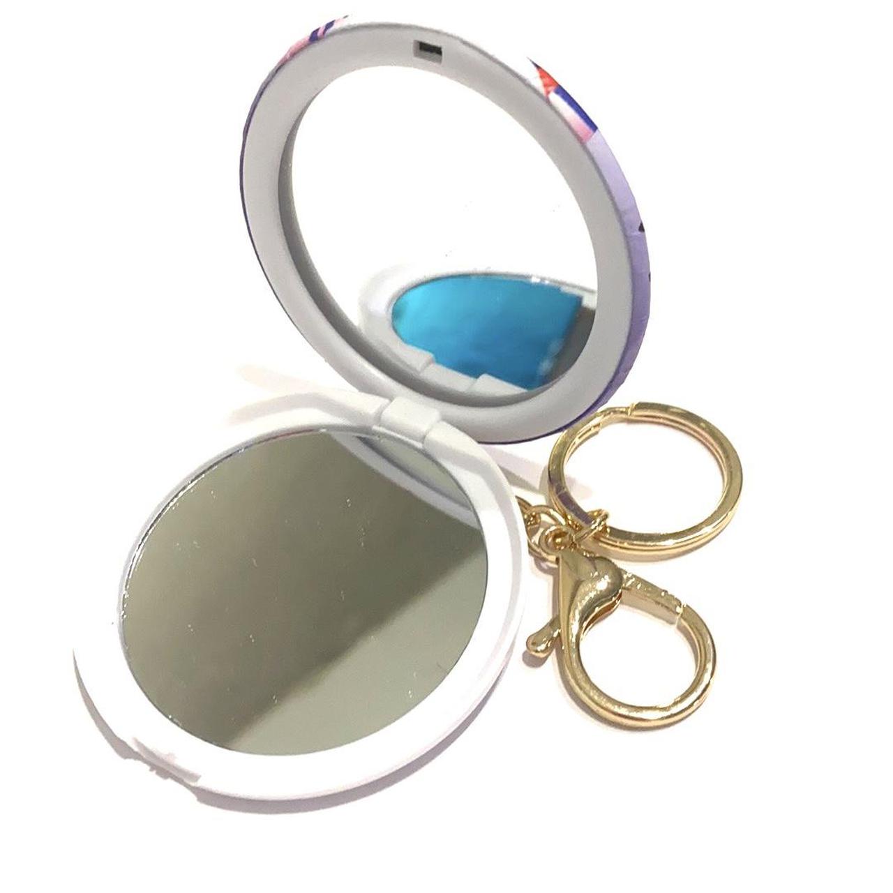 Hello Kitty Keychain Purse Charm Dual Mirror Compact... | Depop