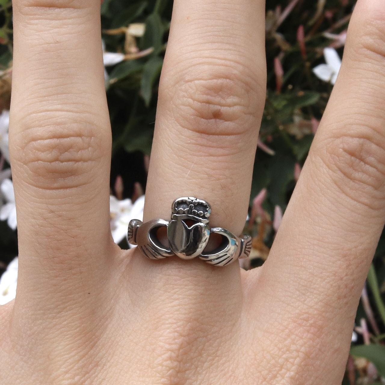 Claddagh Ring! Ring is STAINLESS STEEL! Won’t... - Depop