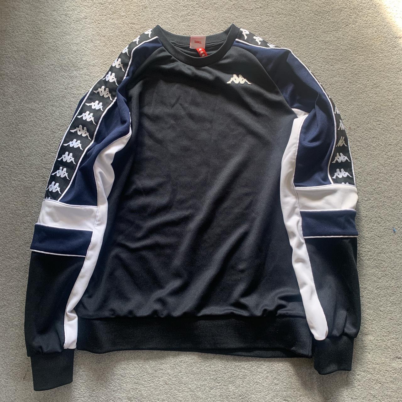Kappa sweatshirt barley worn true to size no flaws. - Depop
