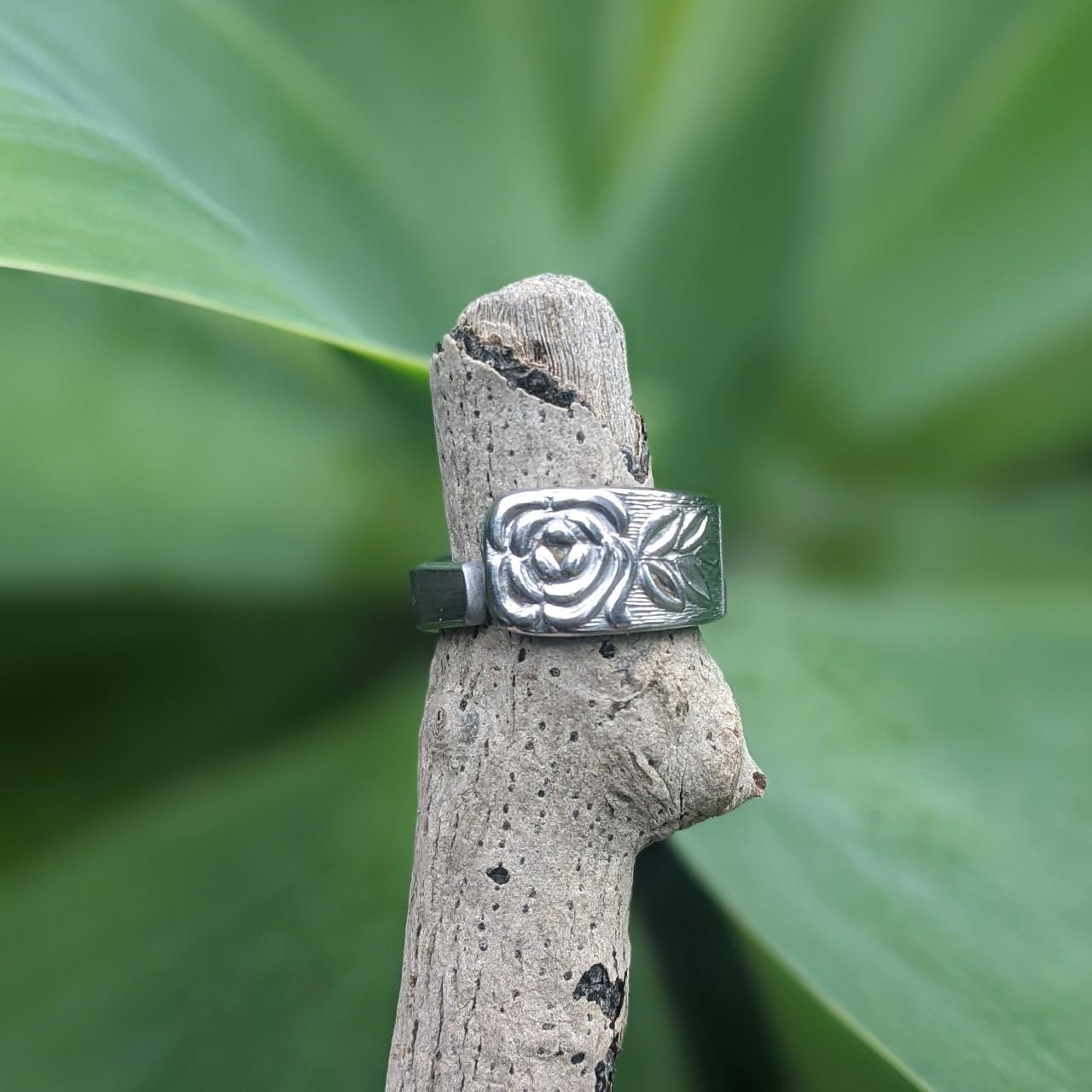 Handmade stainless steel rings upcycled from... - Depop