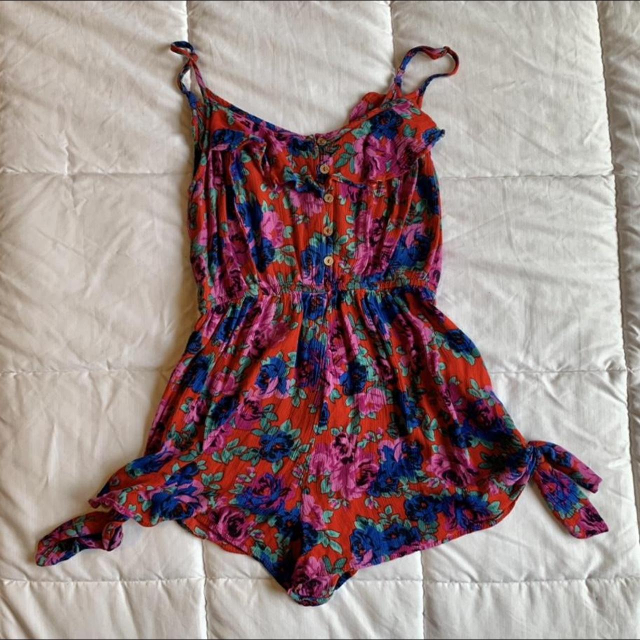 Womens Multi Playsuit Romper Depop