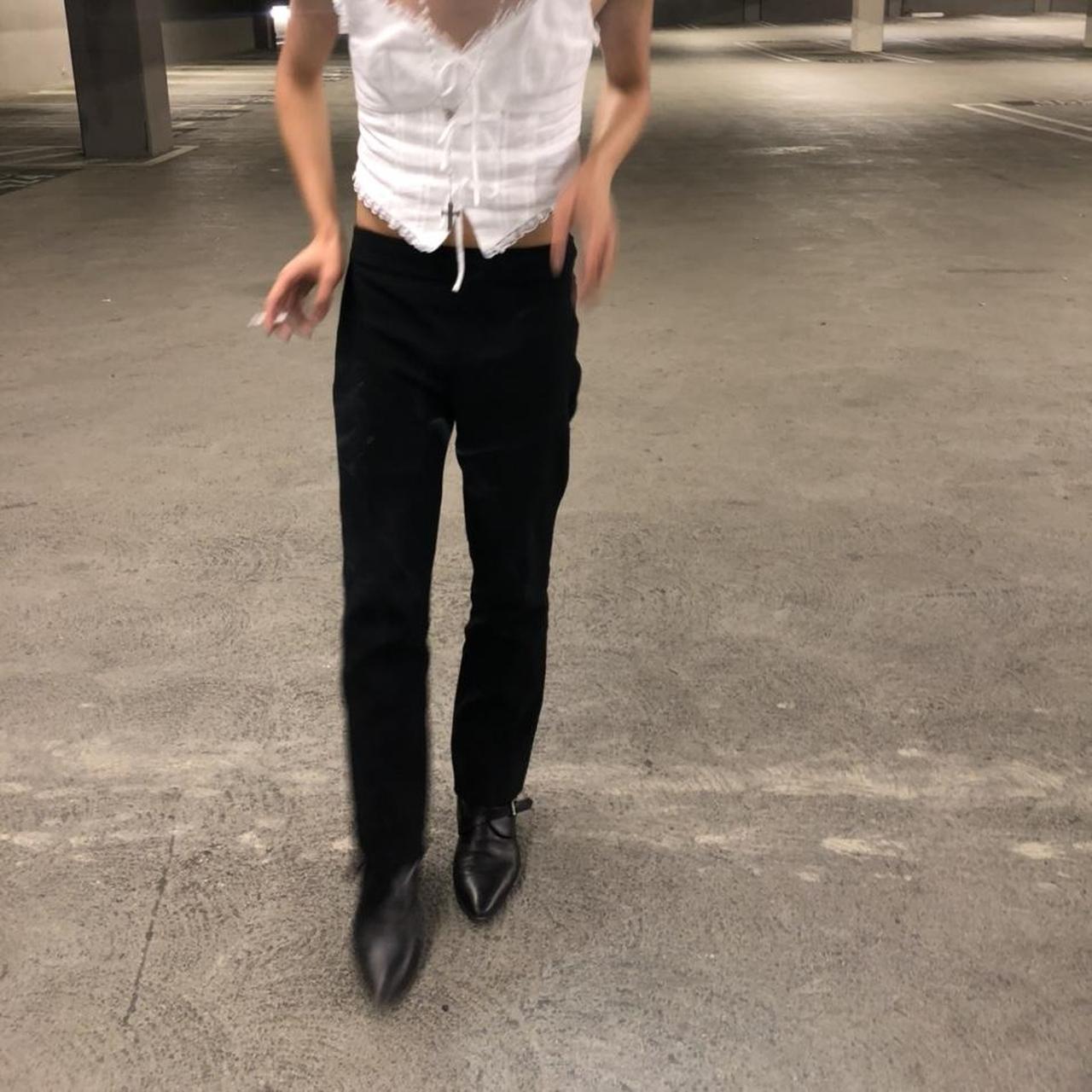 Phoebe Philo Era Old Céline Straight Leg Black Depop