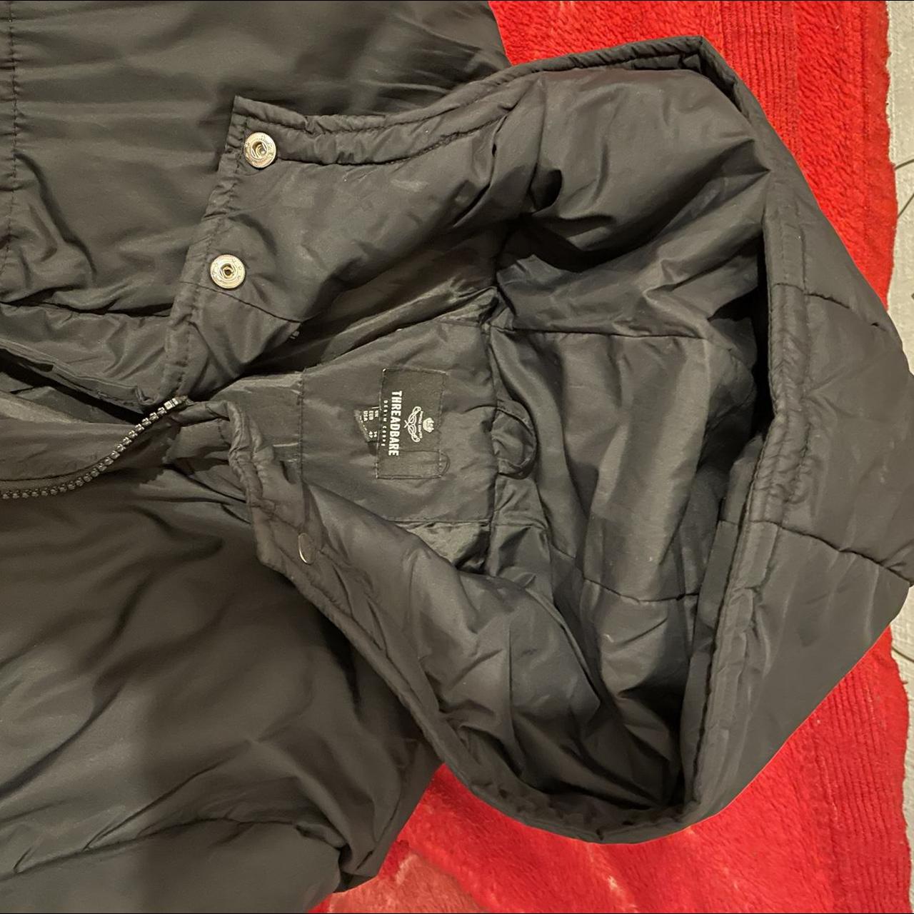 Long puffer coat Damaged button at the bottom so... - Depop