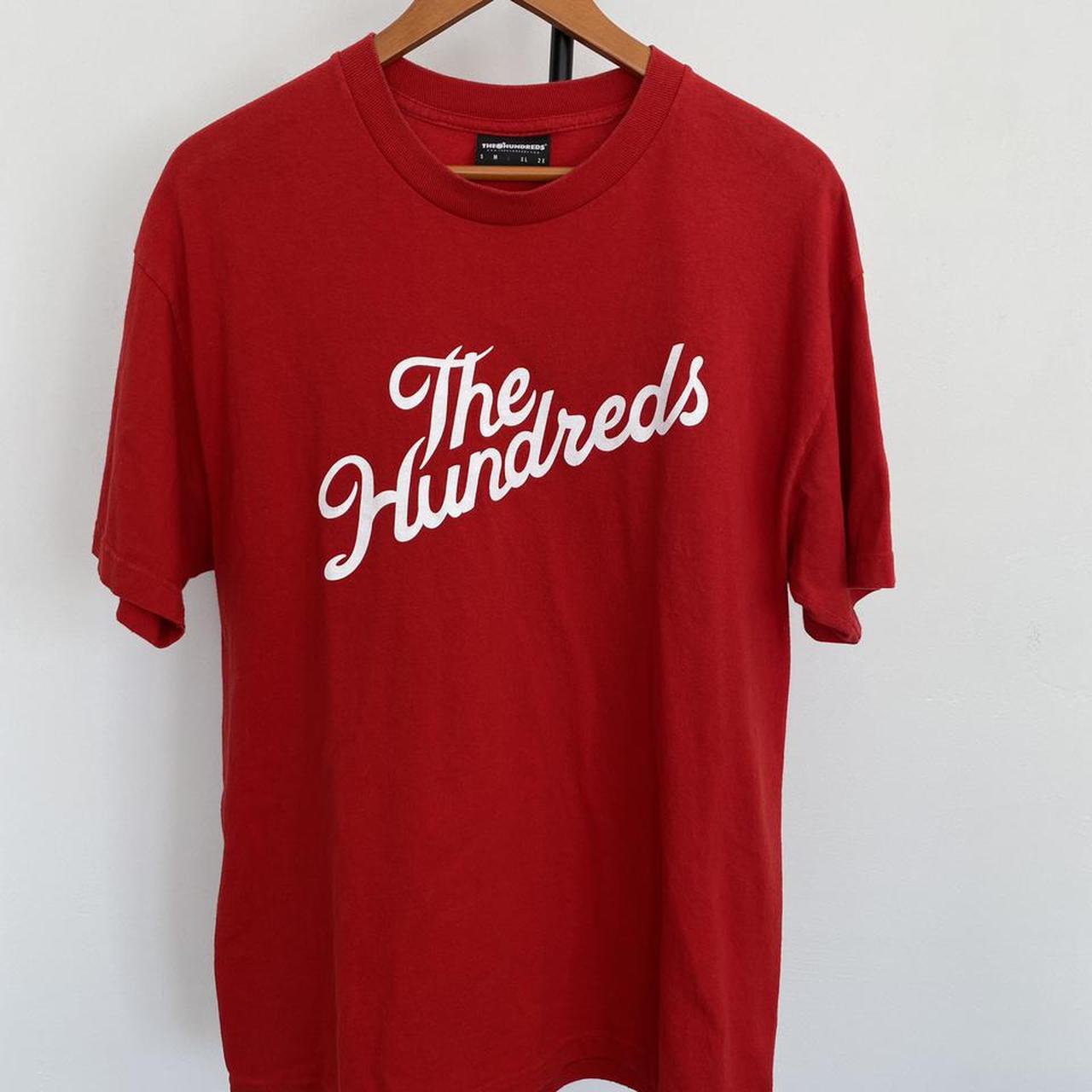 The Hundreds Red T-shirt Size: Large Super nice... - Depop