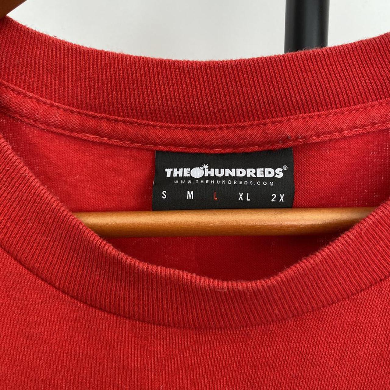 The Hundreds Red T-shirt Size: Large Super nice... - Depop
