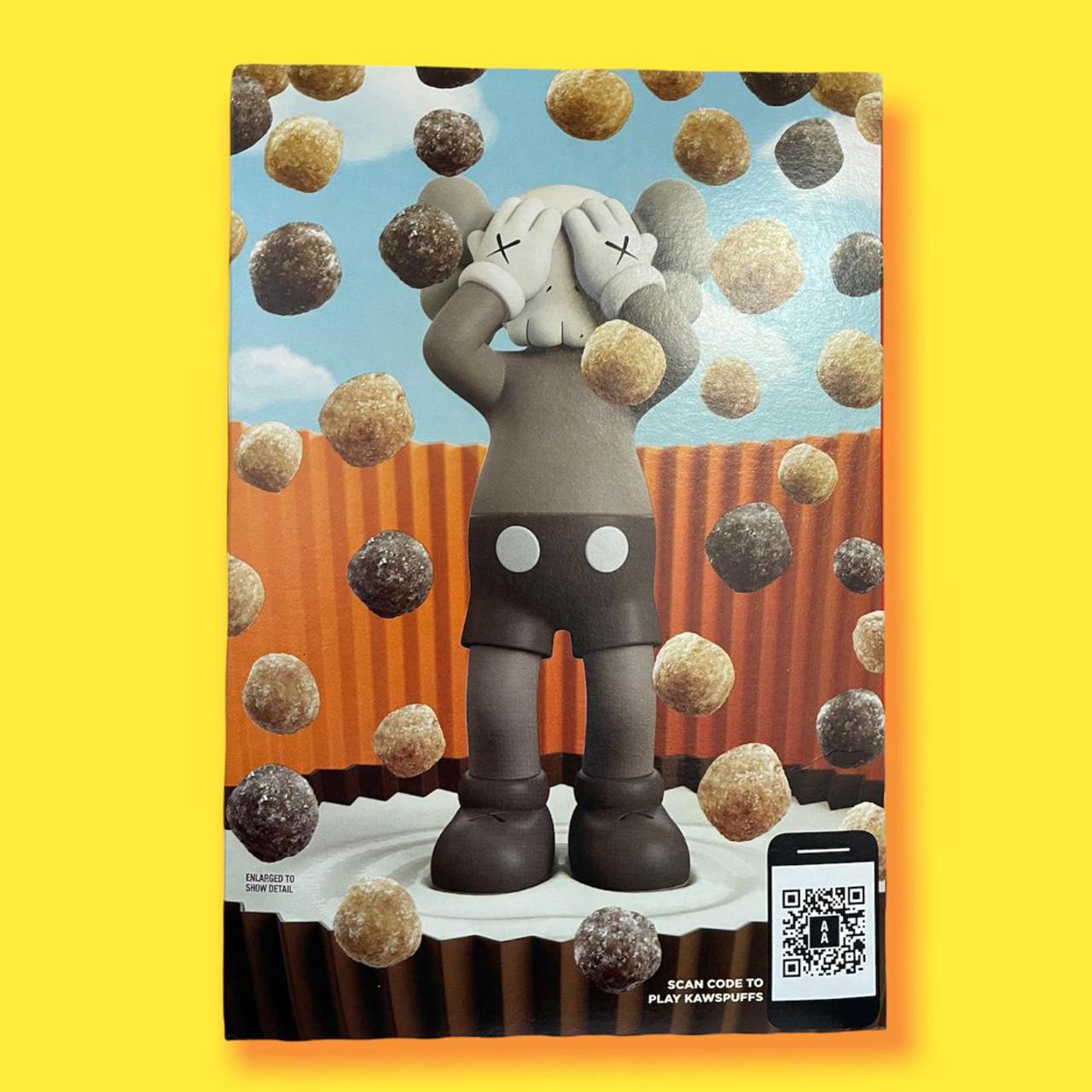 Kaws Reese’s Puffs Cereal 🥣 (small box) Perfect... - Depop