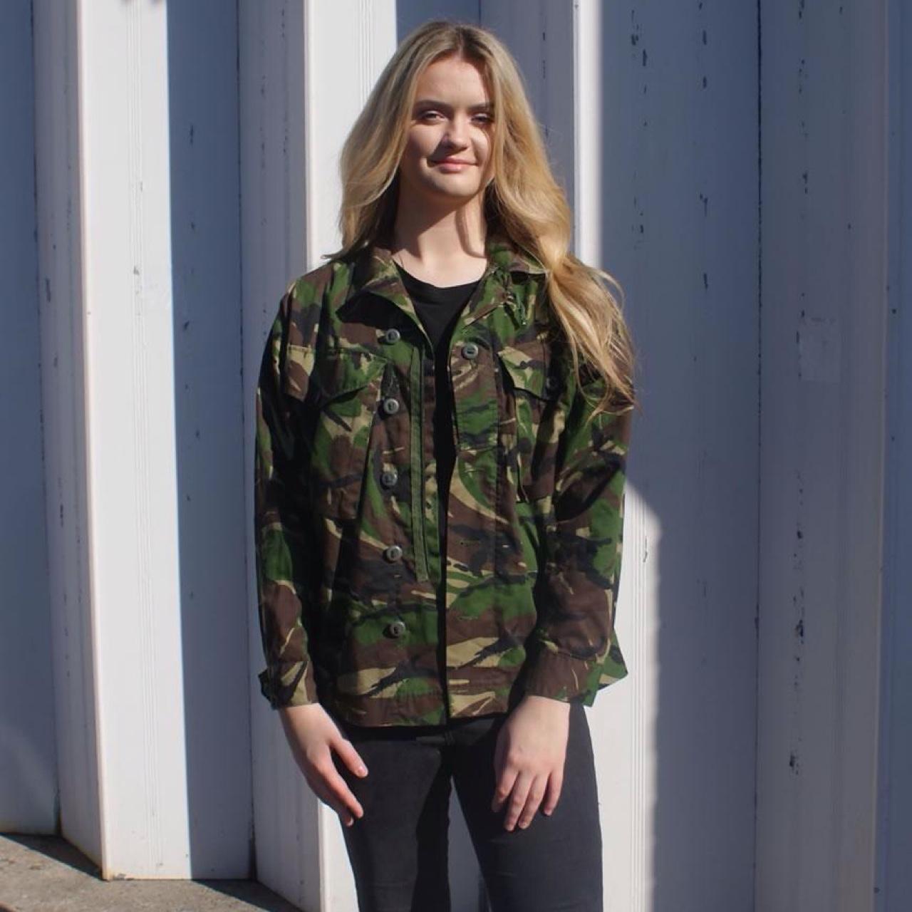 Vintage British Army Camo Lightweight Jacket All of... | Depop