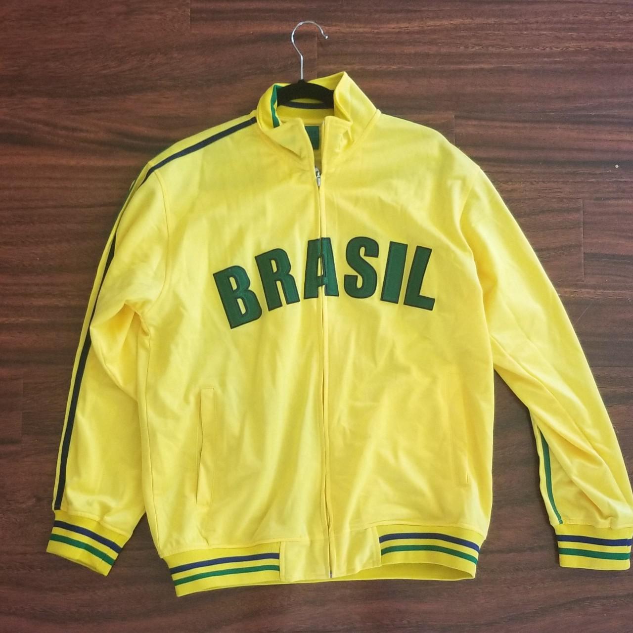 Brasil jacket Size large New Football soccer... - Depop