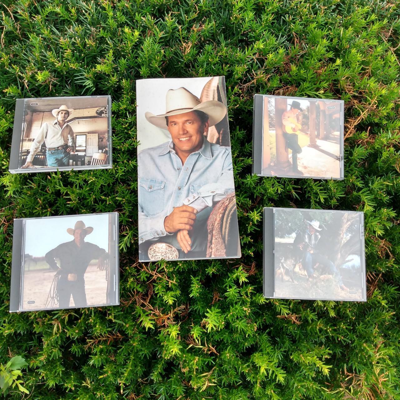 George Strait Strait out of the Box 4 cd set with... - Depop