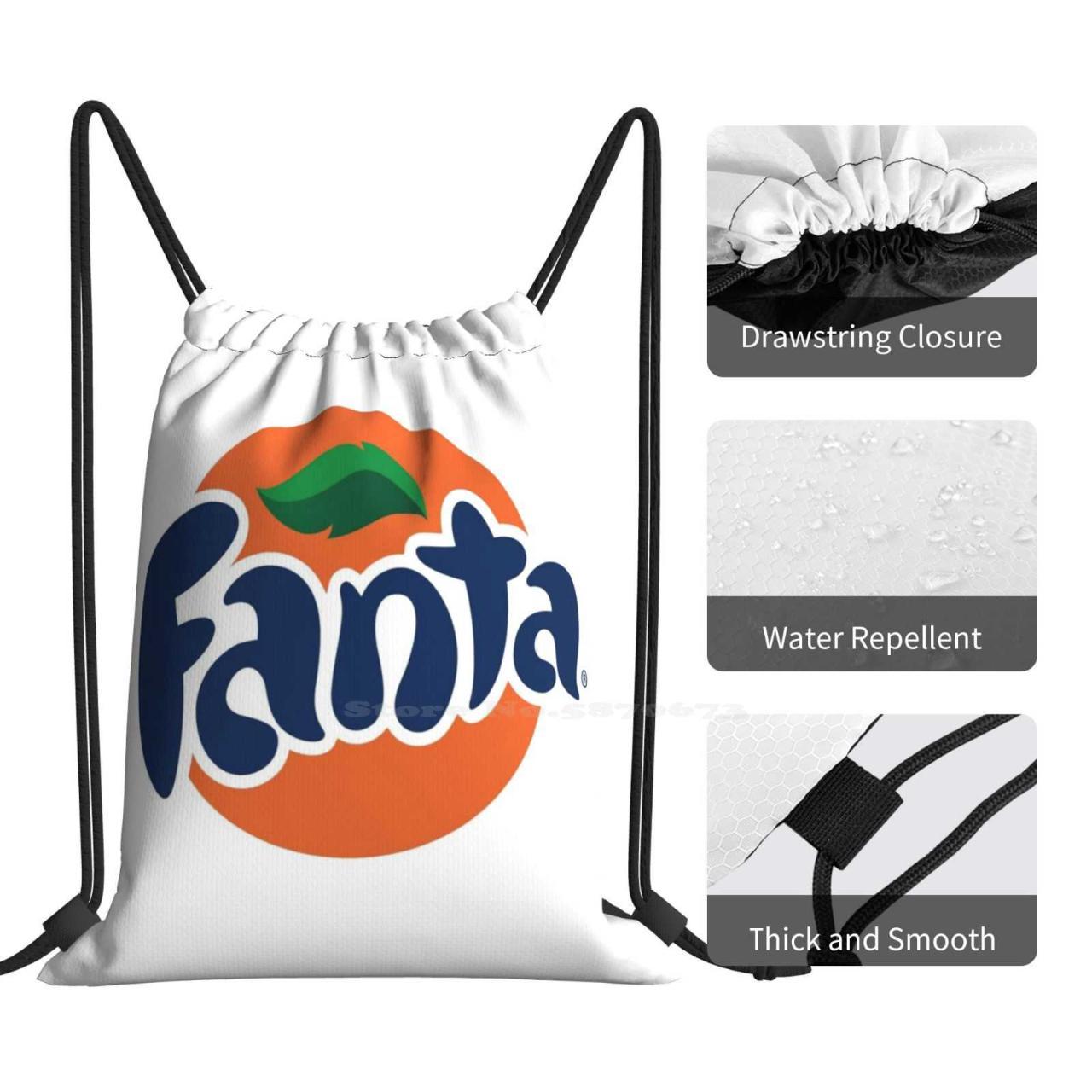 New Old Stock Fanta Classic Drawstring... - Depop