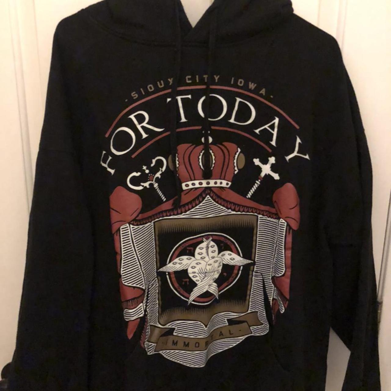 For Today early 2010s Hoodie Worn once #fortoday... - Depop