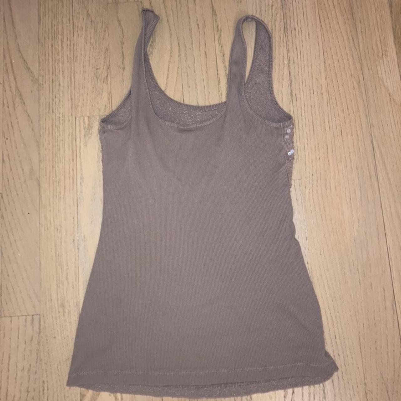 Express tan sequin tank Size XS Very cute, great for... - Depop