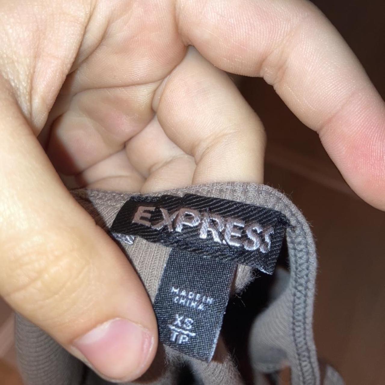 Express tan sequin tank Size XS Very cute, great for... - Depop