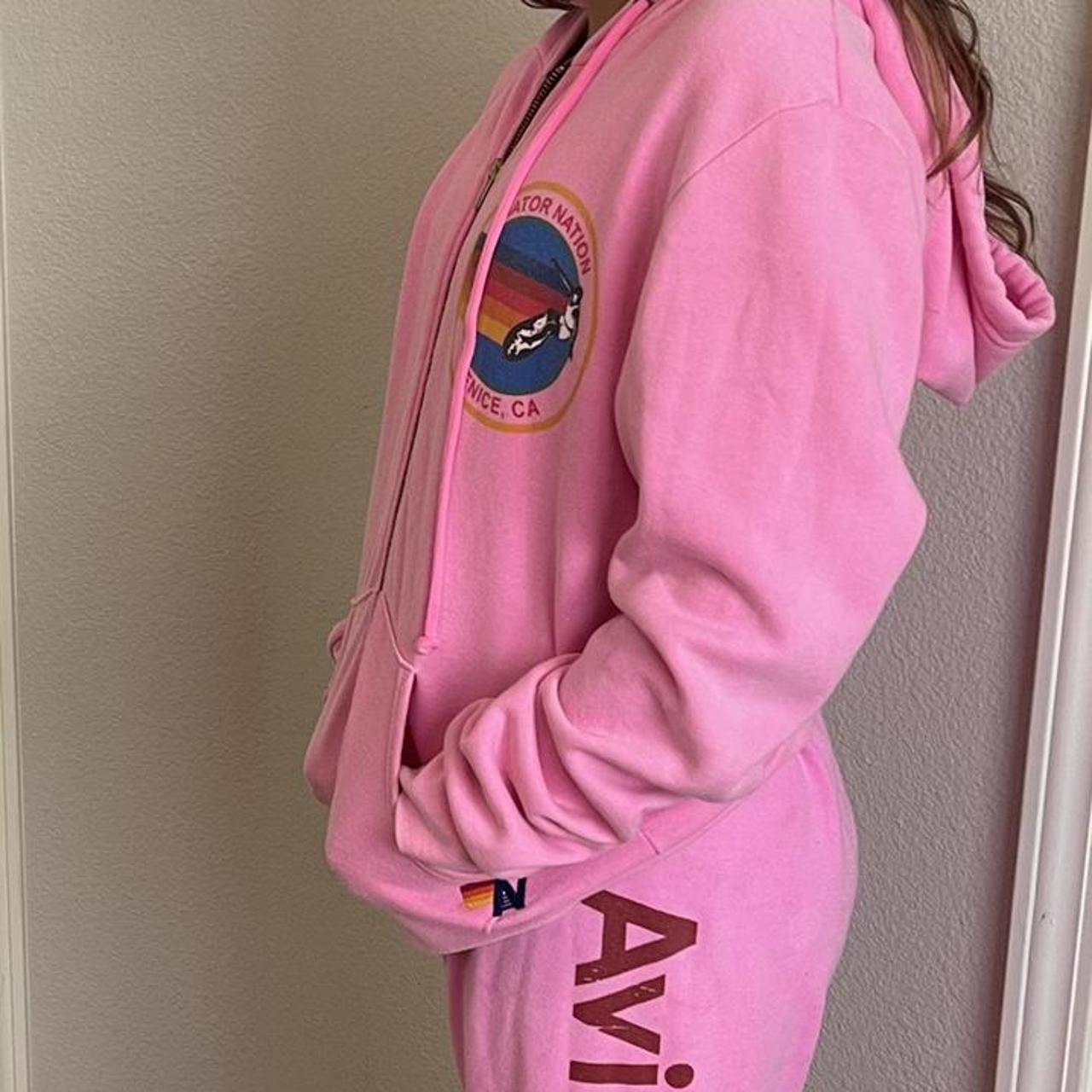 SUPER RARE AVIATOR NATION SET!! HOT PINK LOGO... - Depop