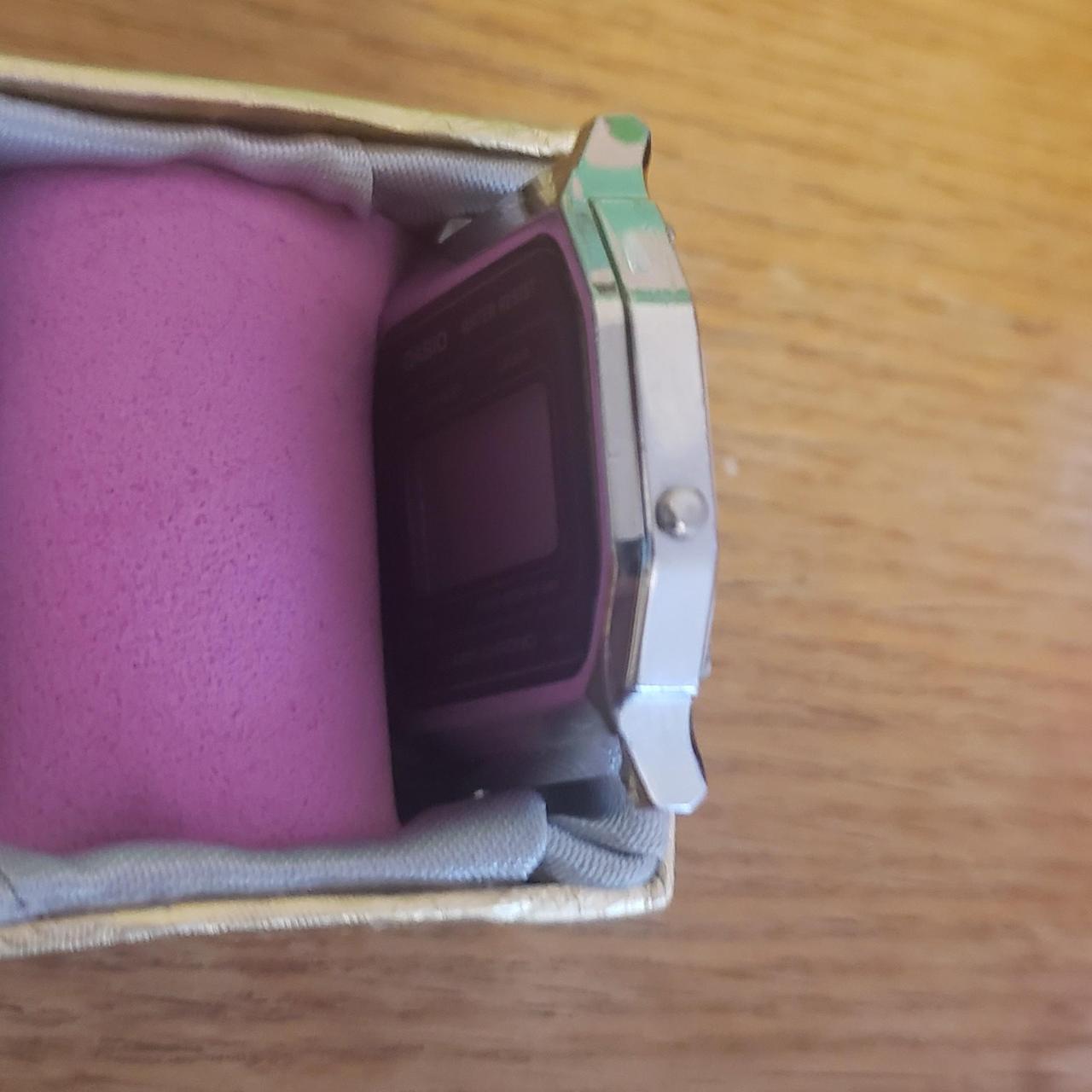 Vintage Casio watch. 587 A155W Stainless Steal Back.... | Depop