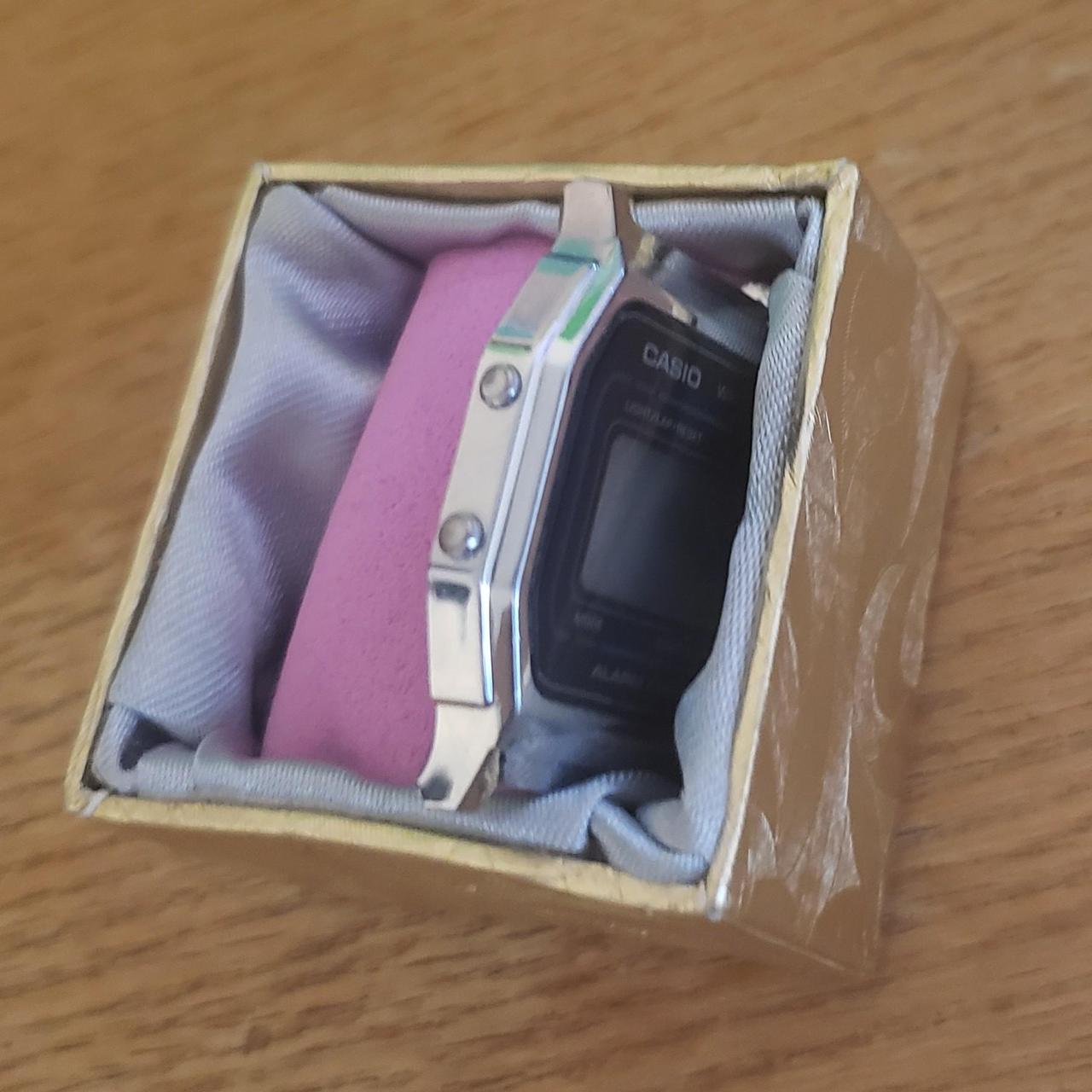 Vintage Casio watch. 587 A155W Stainless Steal Back.... | Depop