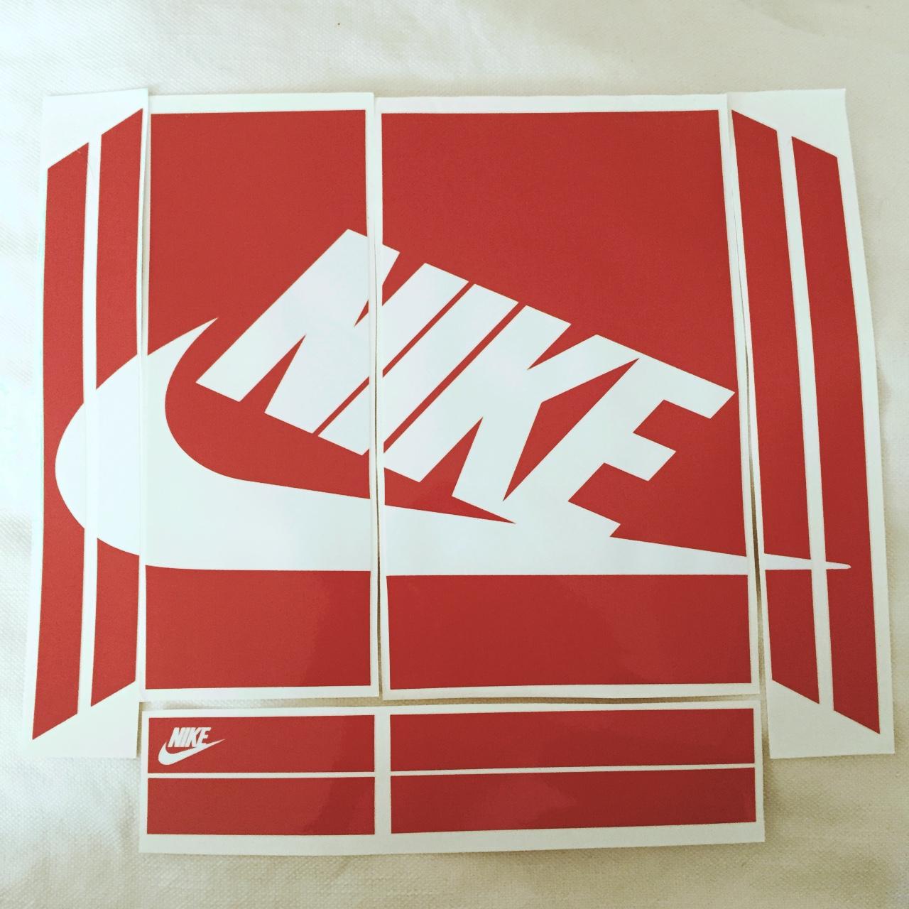 PS4 Nike shoe box decal/sticker. Makes you're ps4... - Depop
