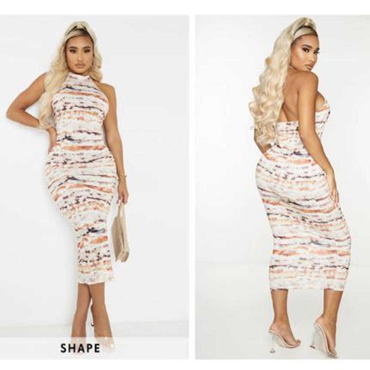 Pretty little thing shape dress never worn label... - Depop