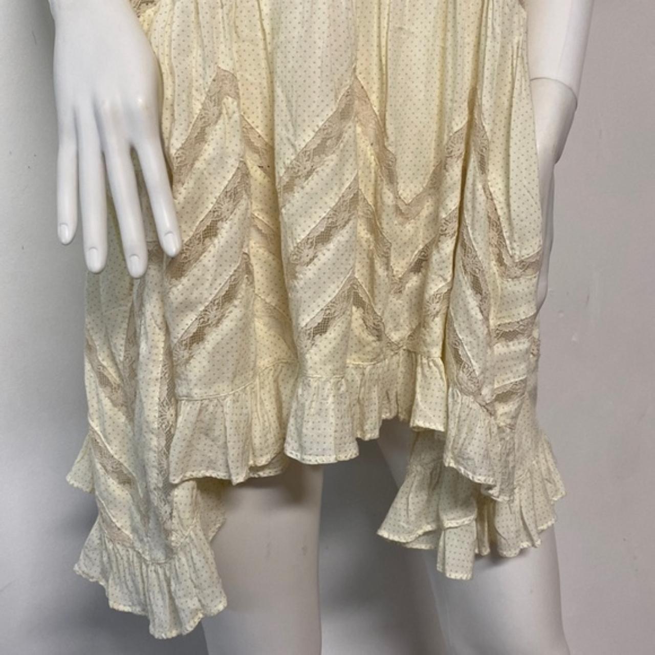 Free People Voile Slip Lace Dress A Free People... - Depop