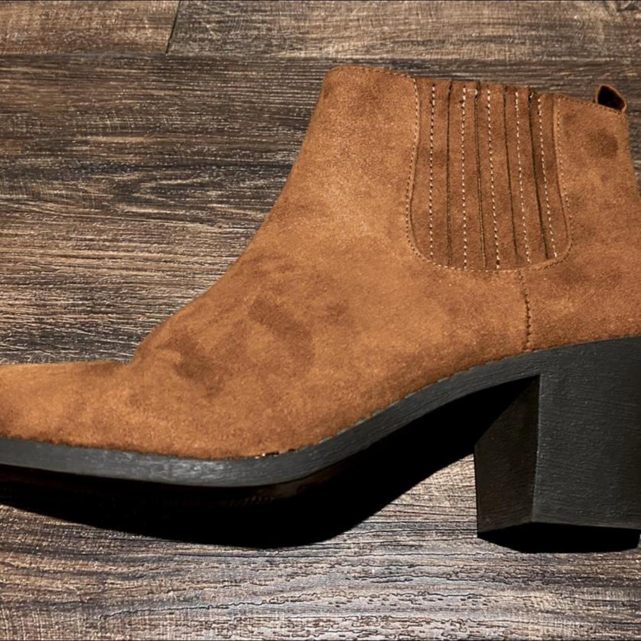 FOREVER 21 Ankle Boots. Size: UK 7. Colour: Tan /... - Depop