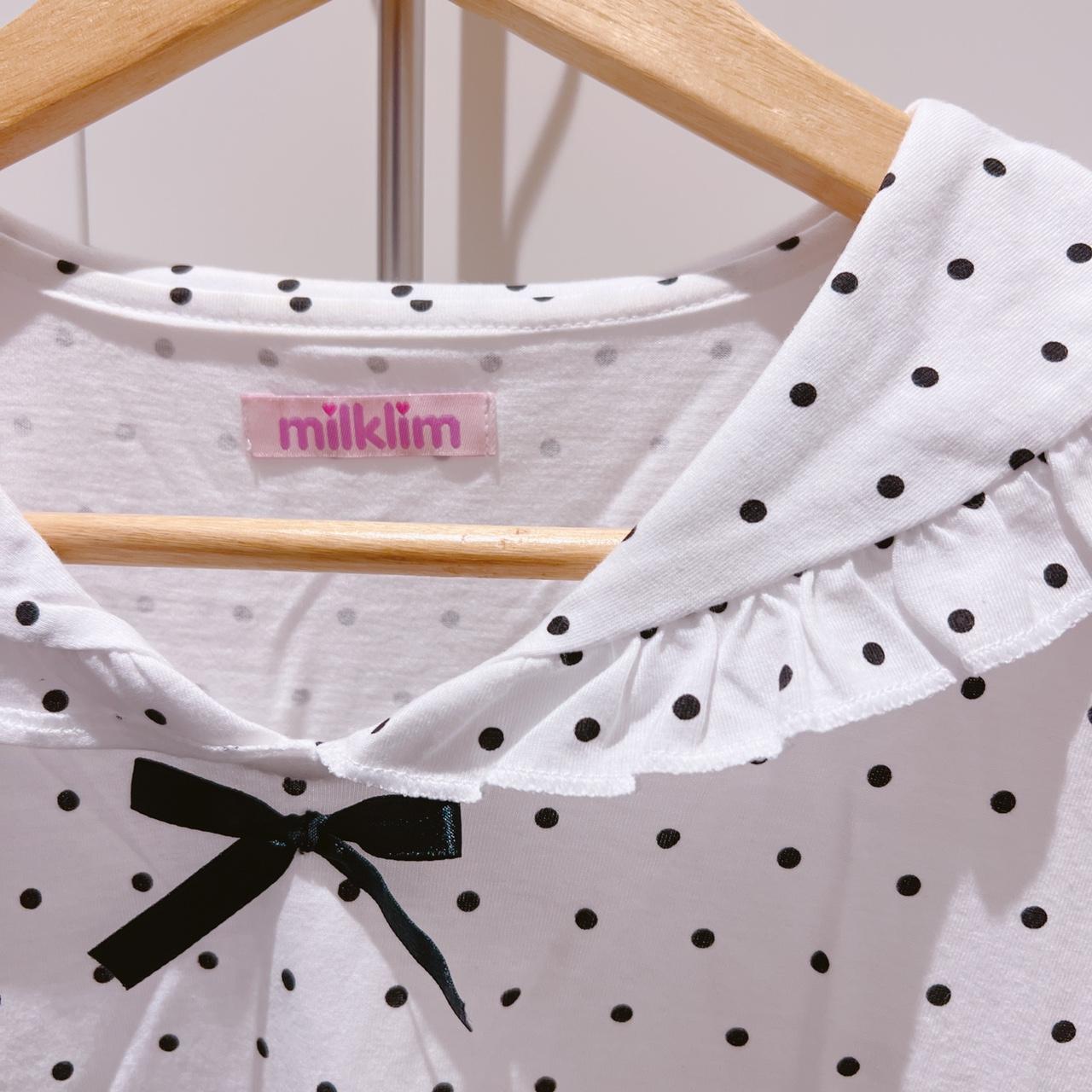 Milklim blouse Japanese Brand Excellent condition... - Depop