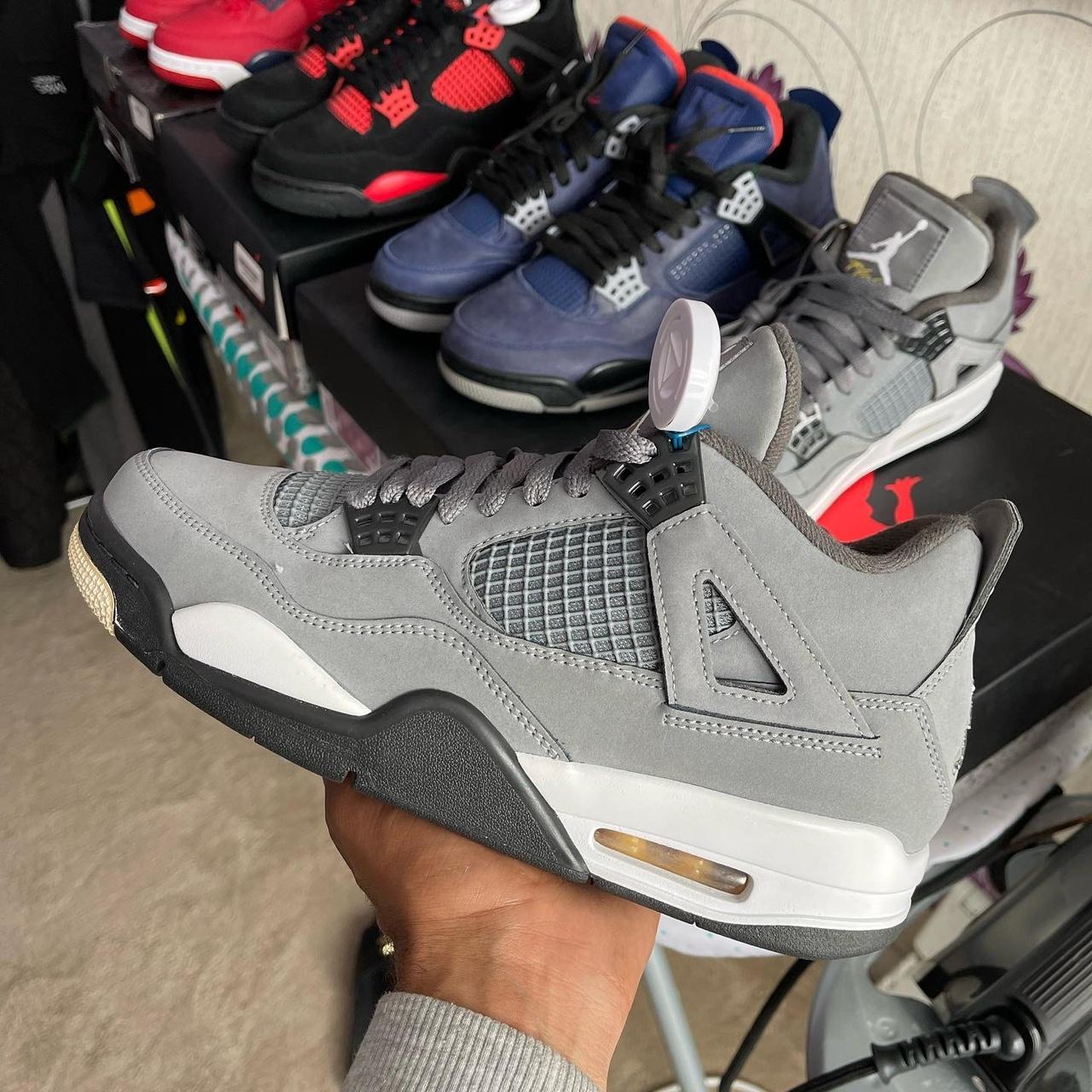 Jordan 4 cool greys - Depop