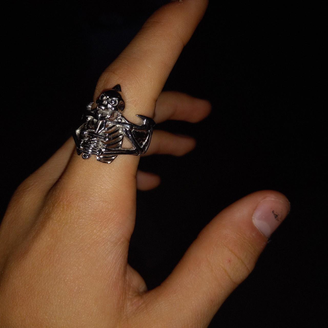 Hard Jewlery RING OF SUFFERING - 9 / SOLID STAINLESS... - Depop