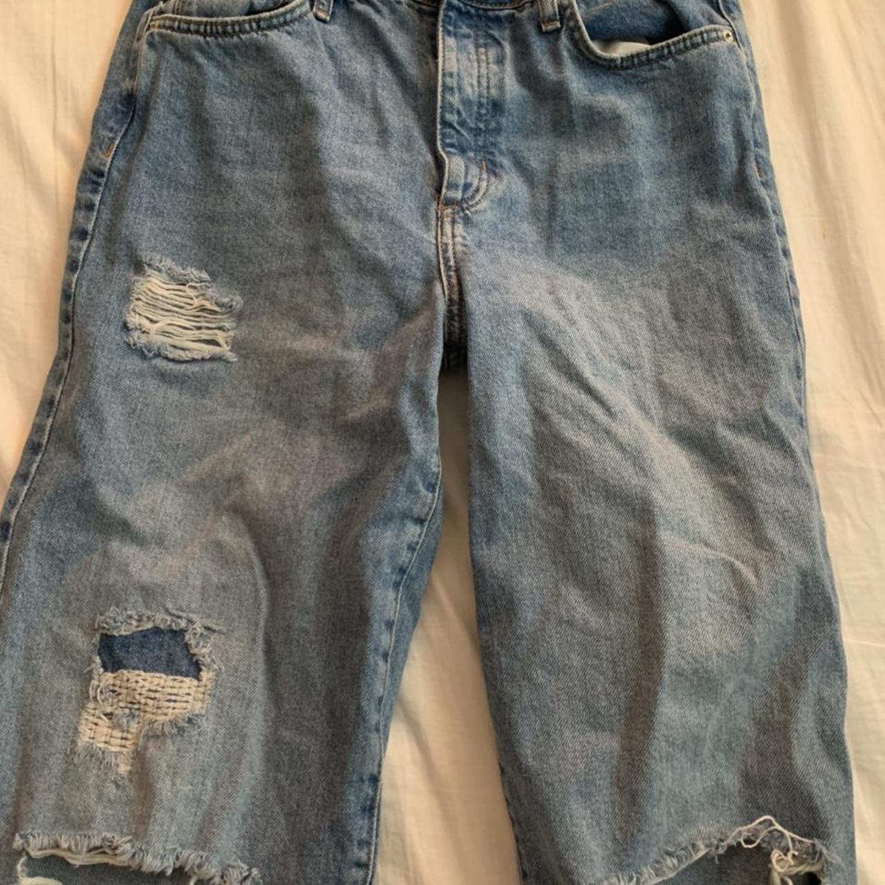 forever 21 medium jeans (fits 24-28 waist) ♡ $8... - Depop