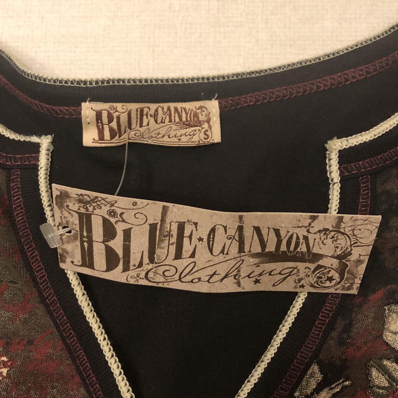 Blue Canyon French Rose Twee Maximalist Postcard... - Depop