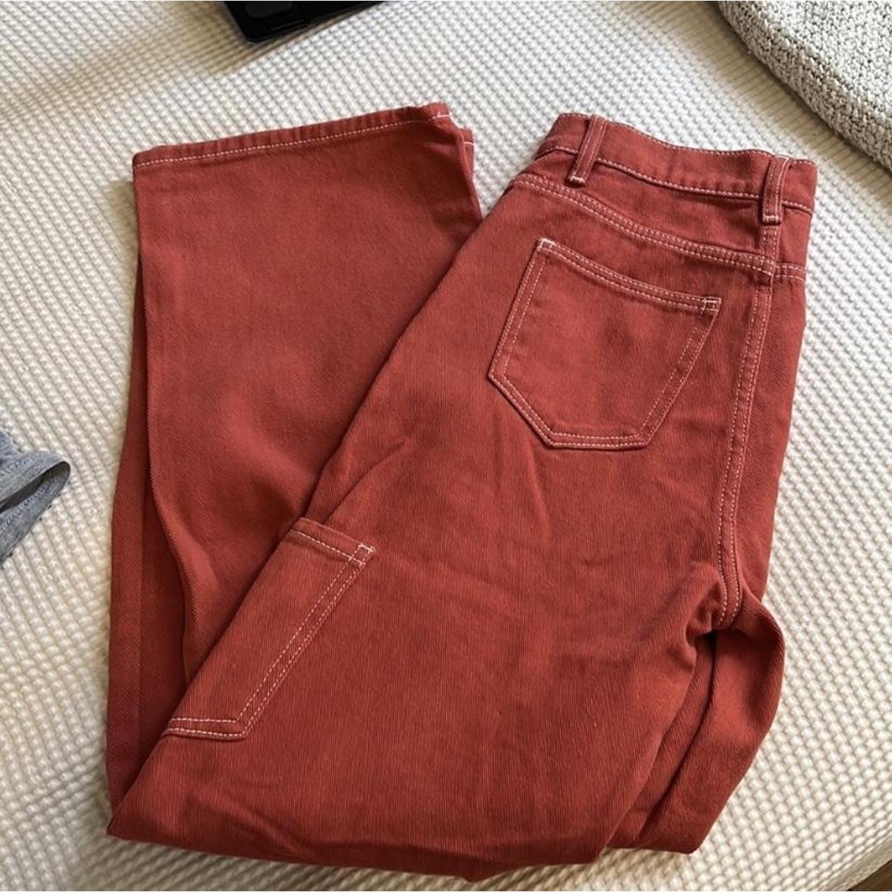 lioness miami vice pants - red measurements: waist... - Depop