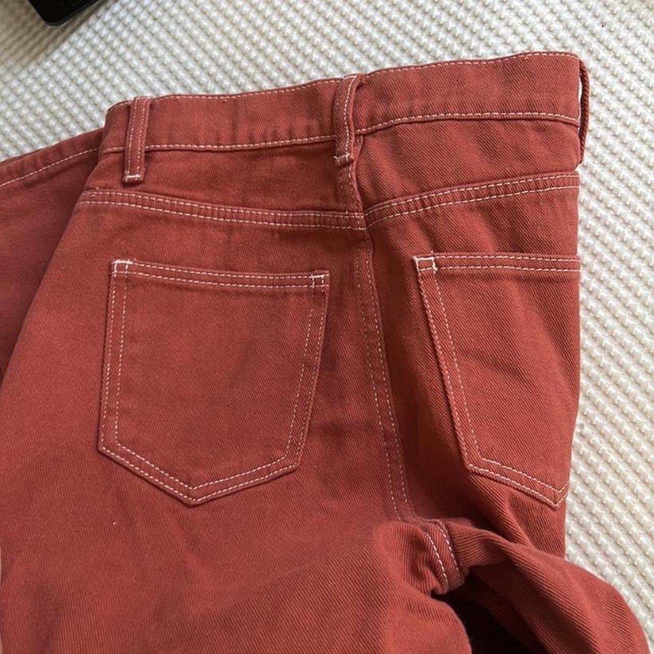 lioness miami vice pants - red measurements: waist... - Depop
