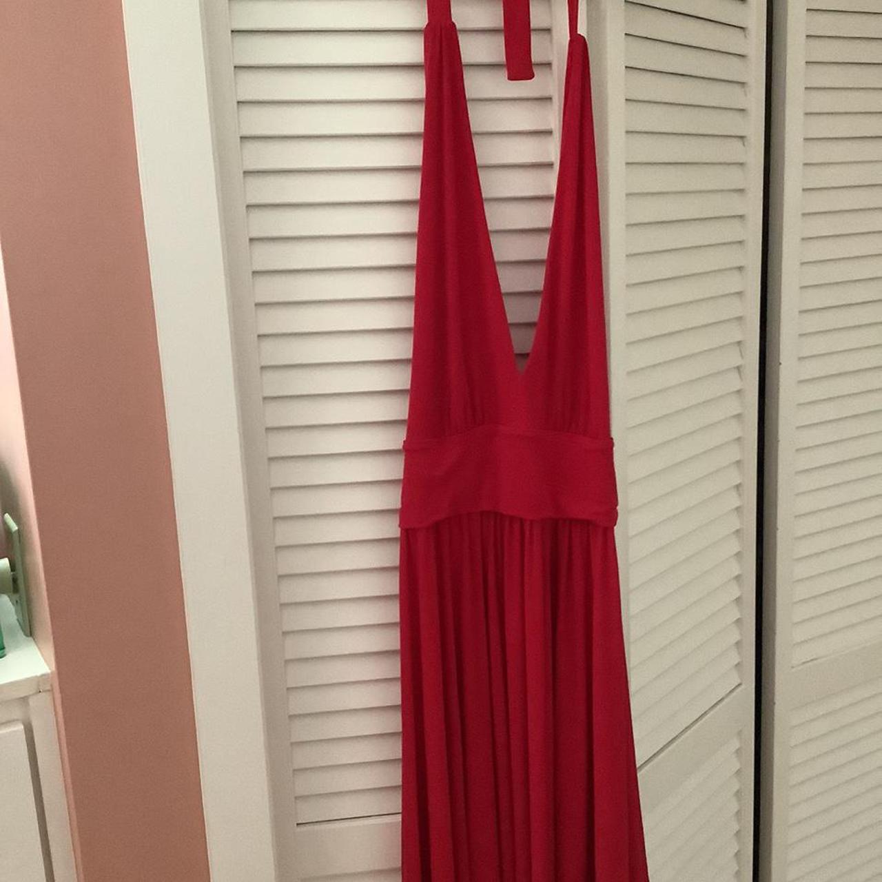 Moda International/Victoria’s Secret Y2K Red knee... - Depop