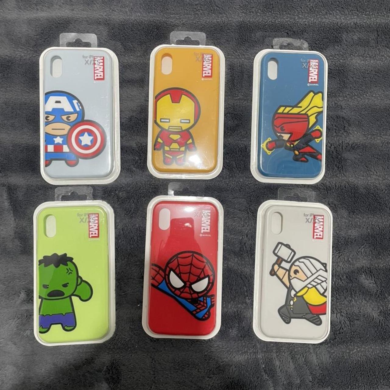 Brand new marvel phones cases. Never opened.... - Depop