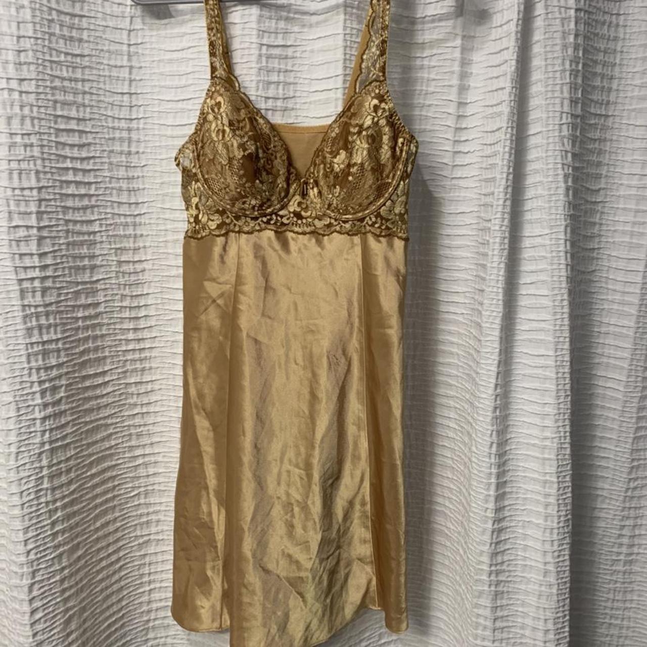 Victoria's Secret Women's Gold Robe | Depop