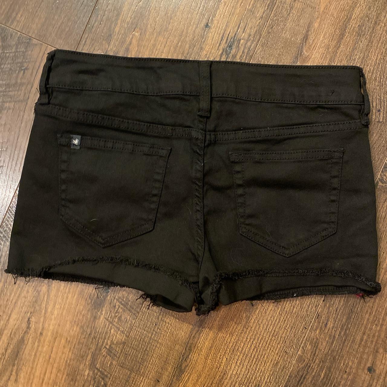 Lovesick low rise short jean shorts Buffalo red... - Depop
