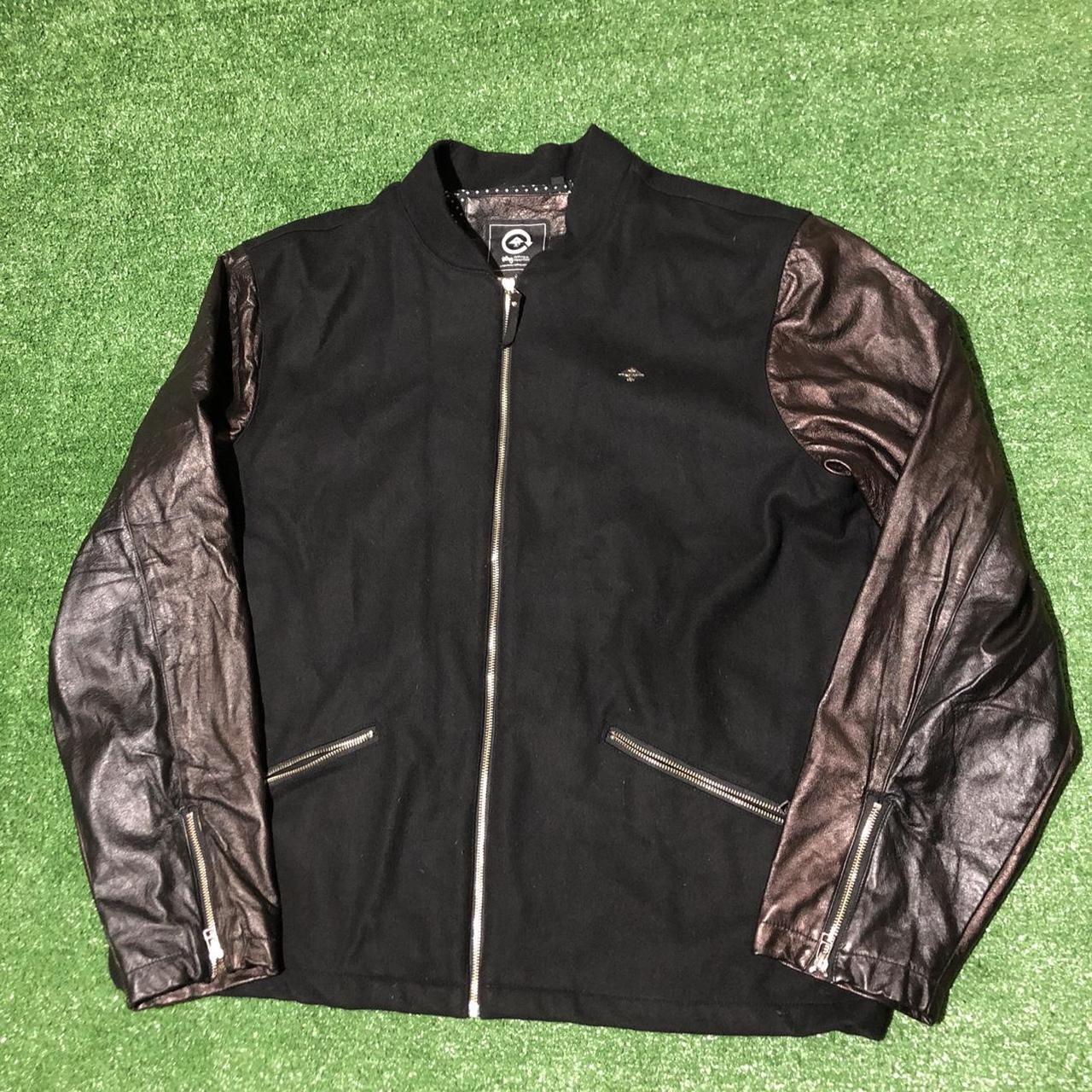 Vintage LRG varsity jacket size 3XL. - Depop