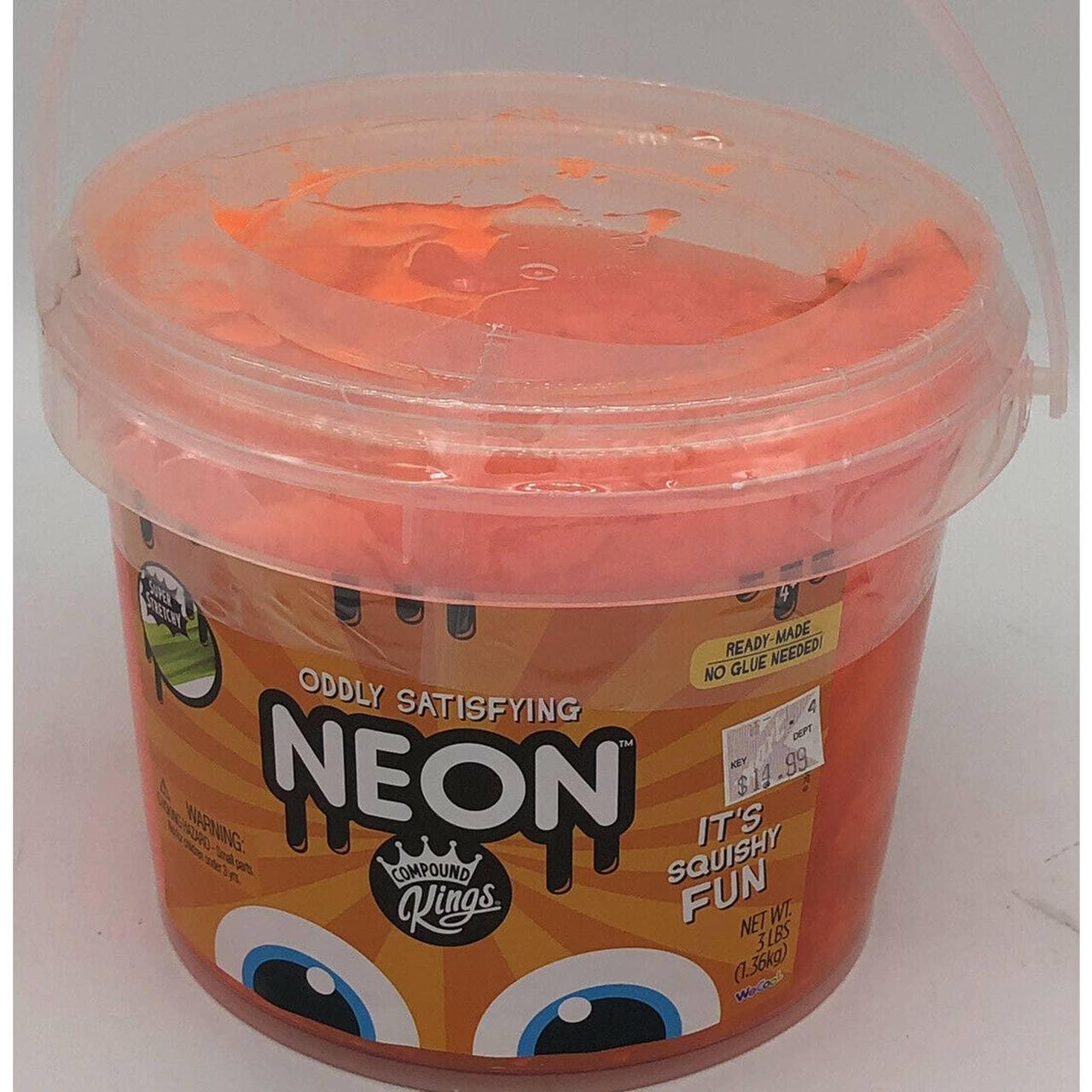 NEON Compound Kings Bucket Of Slime Orange 3 lbs... - Depop