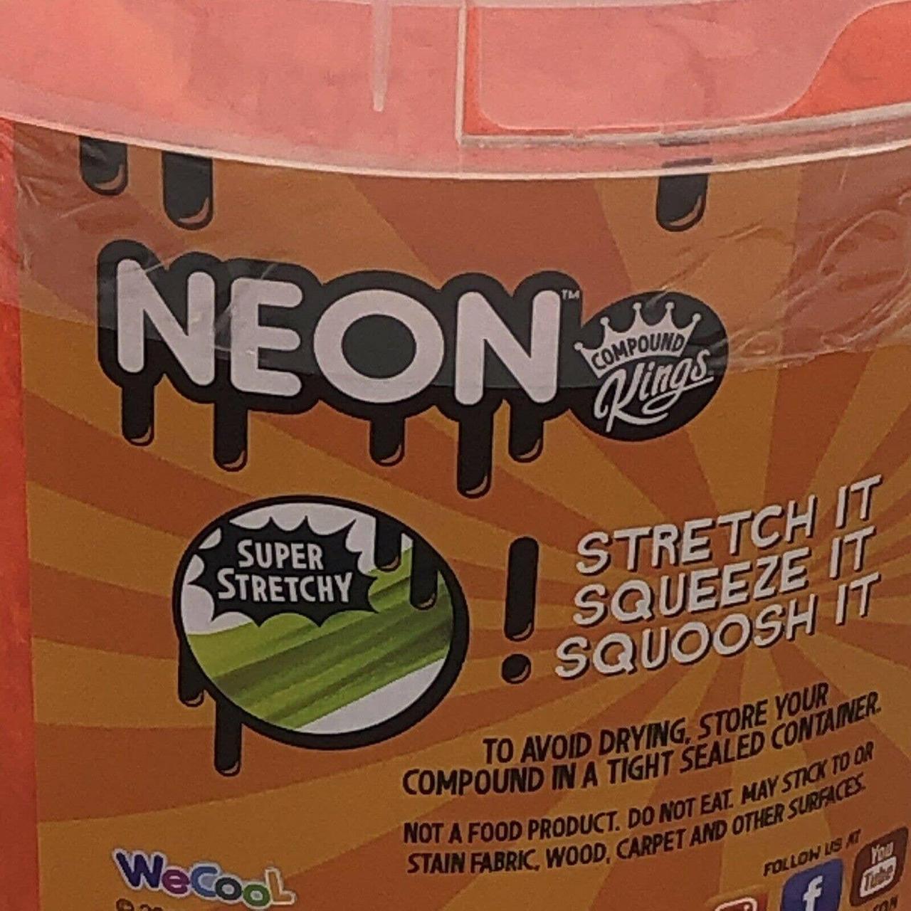 NEON Compound Kings Bucket Of Slime Orange 3 lbs... - Depop