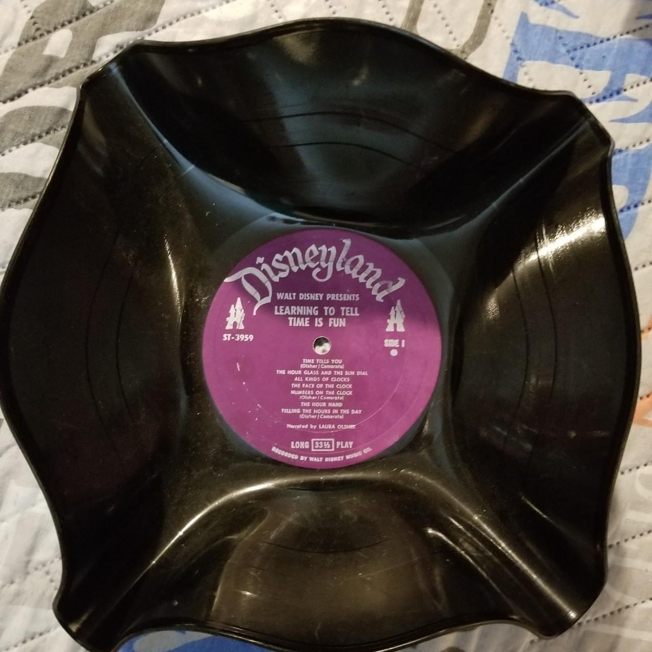 Disneyland Vinyl Record Bowl Decor #disney #vinyl... - Depop