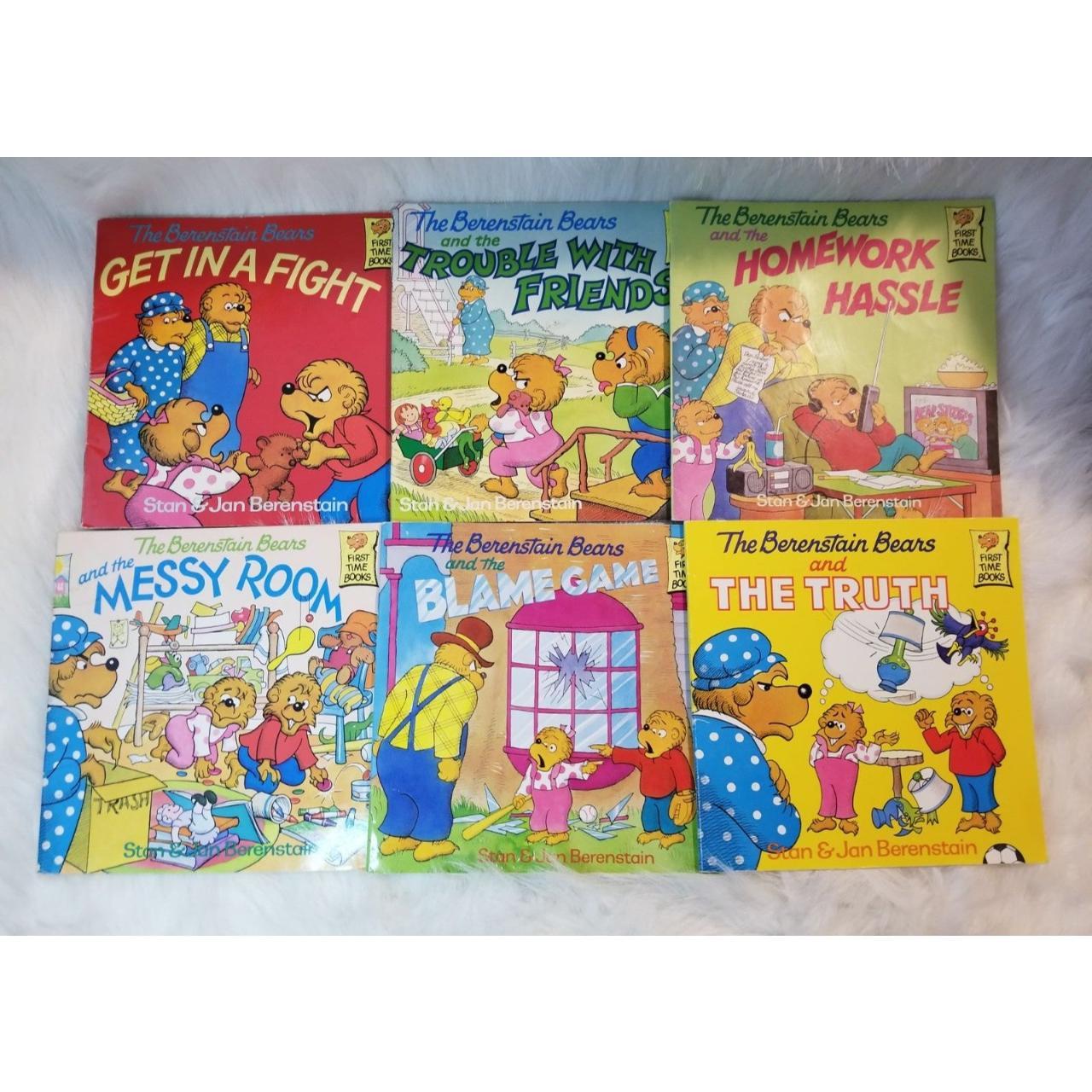 The Berenstain Bears Book Lot Set of 6 books. 1990s... - Depop