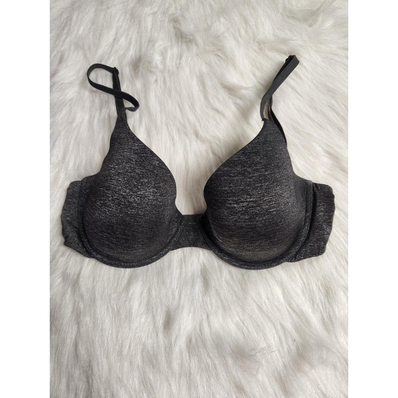 Victoria Secret Gray Bra 32D VS Gray Bra In Good... - Depop