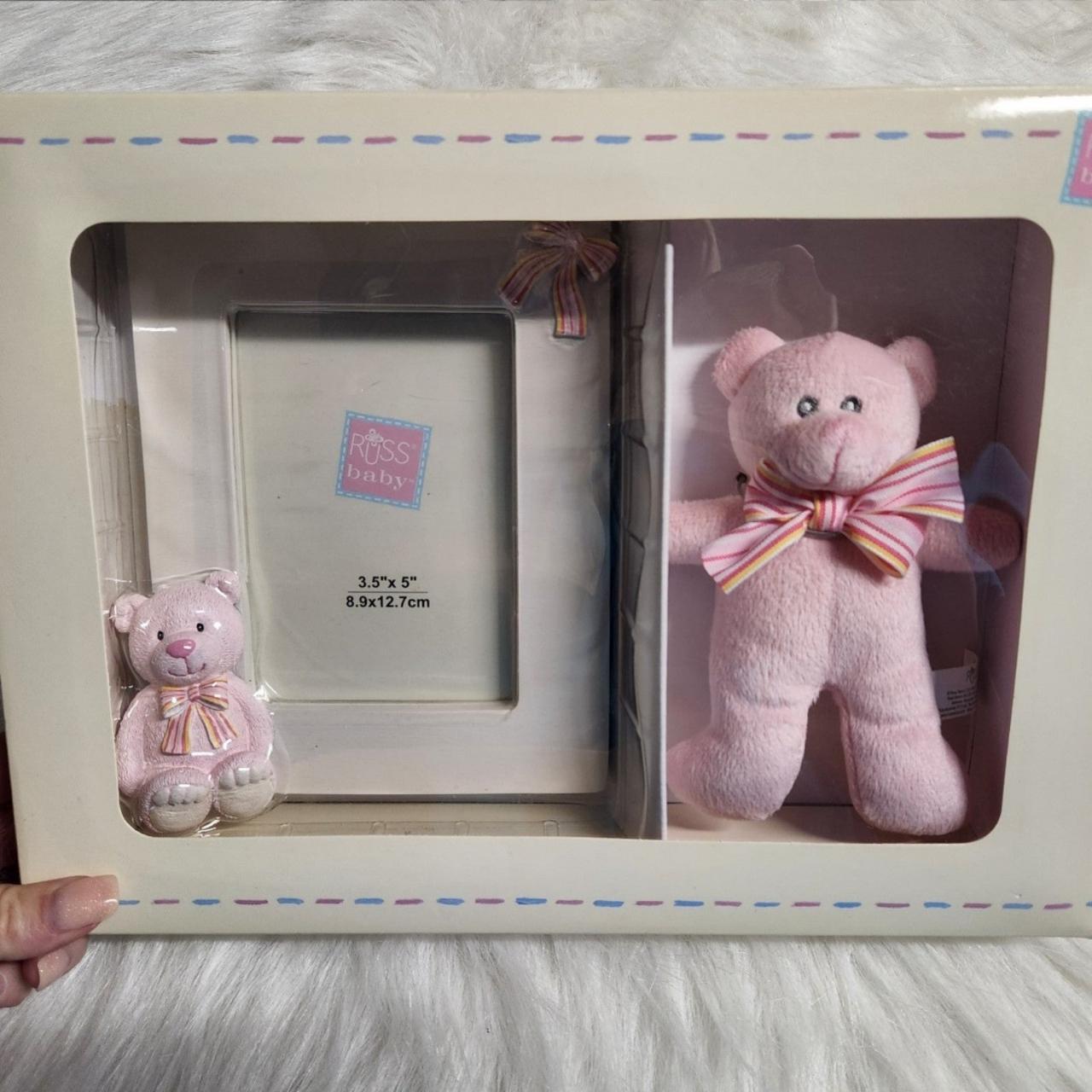 Russ My First Teddy Bear & Picture Frame Set Russ... - Depop